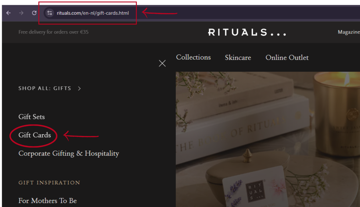 Rituals - Giftomatic